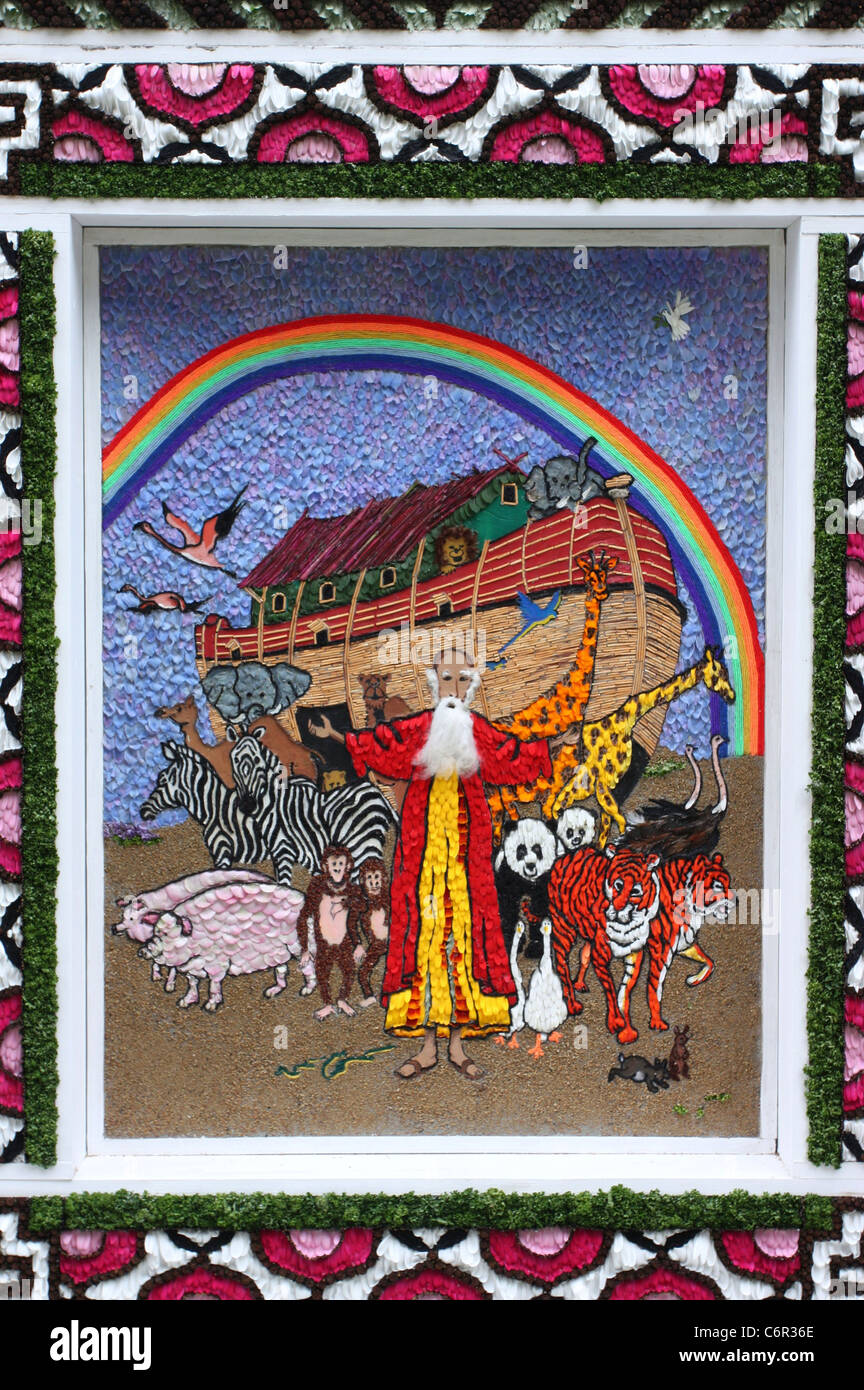 Peak district well dressing hi-res stock photography and images - Alamy