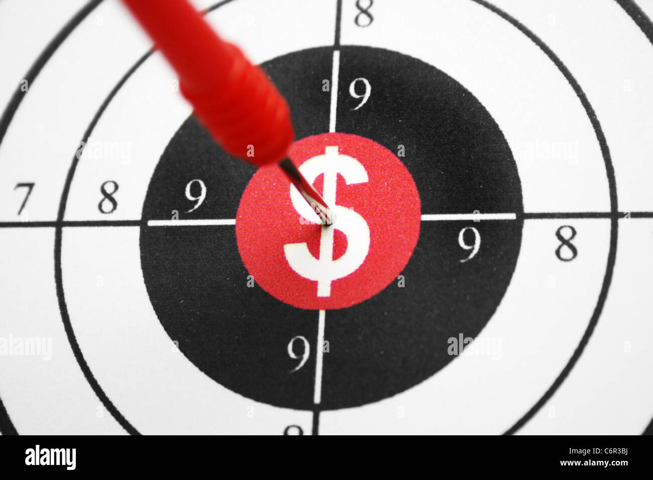 Arrow dollar chart currency hi-res stock photography and images - Alamy
