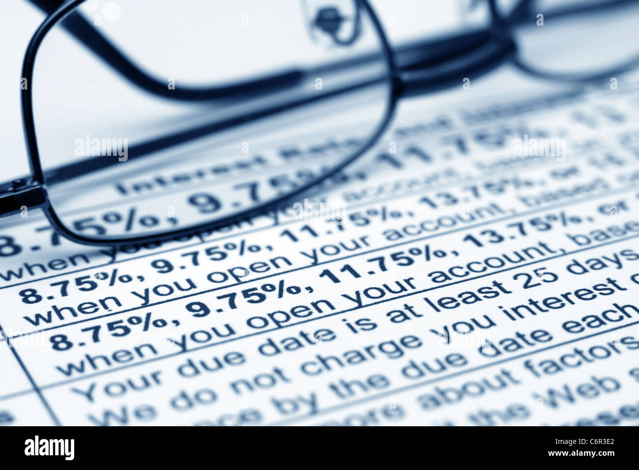 Interest rates analyzing hi-res stock photography and images - Alamy