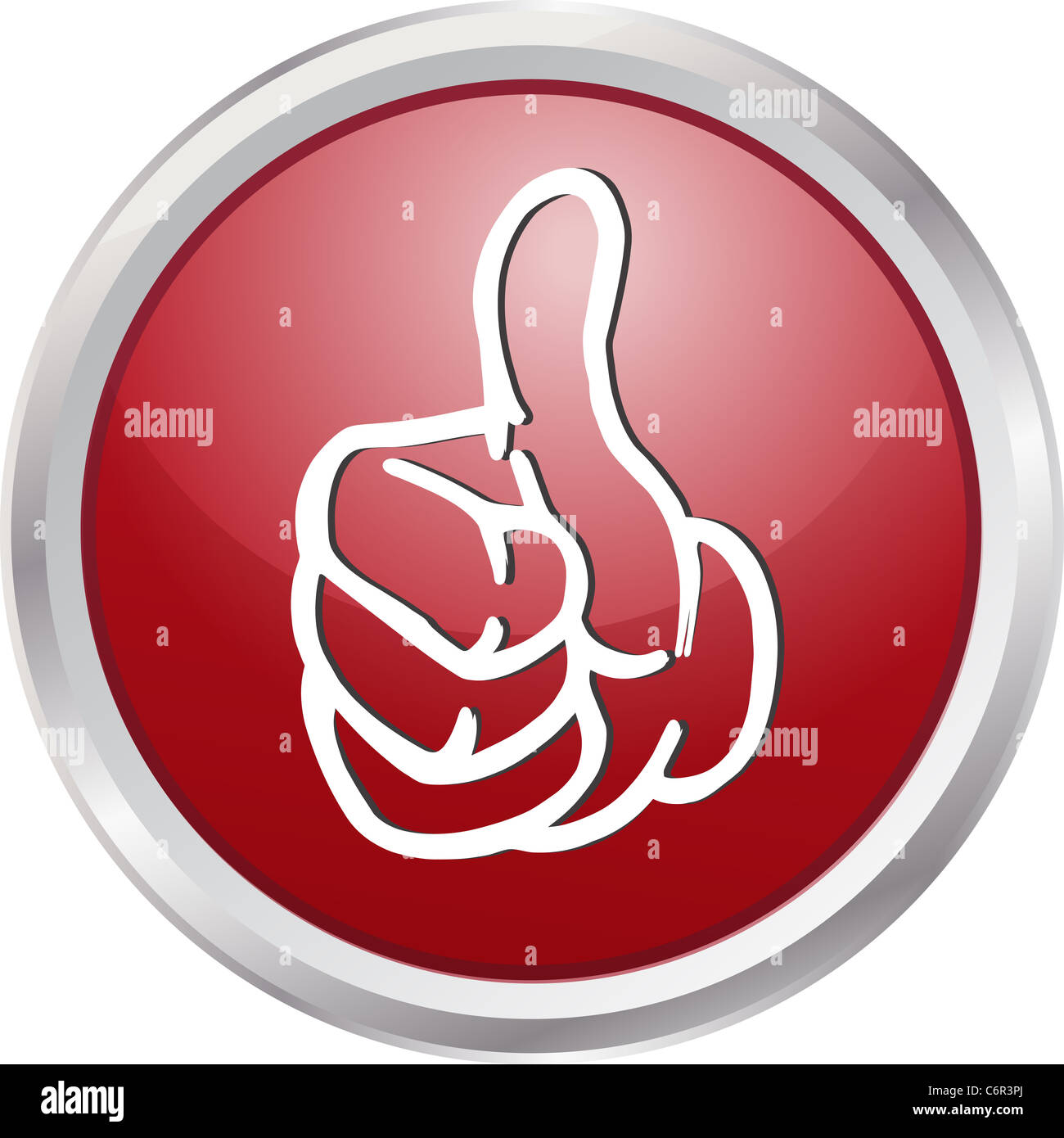 3D Service Button Stock Photo - Alamy