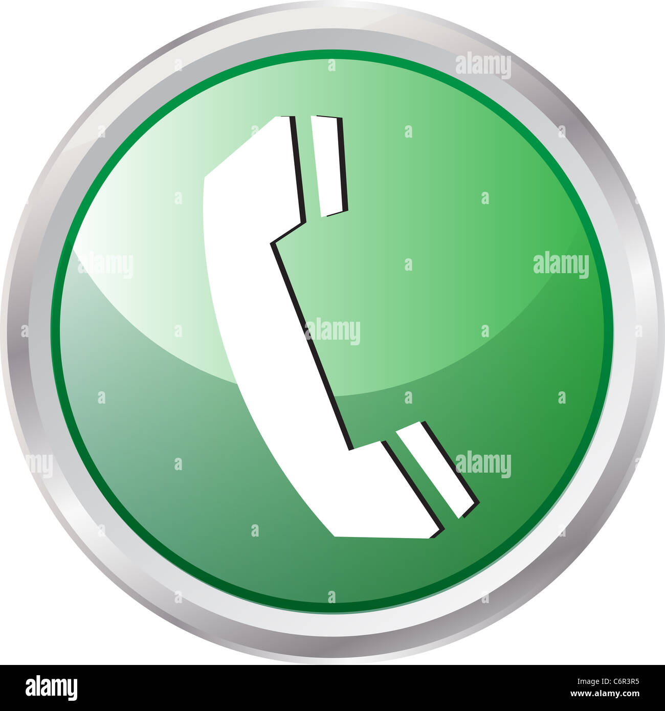 3D Service Button Stock Photo - Alamy