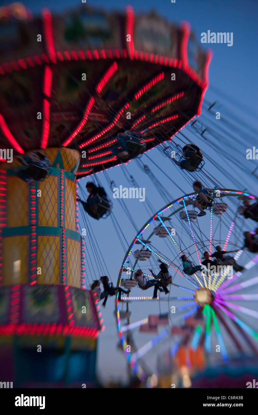 ride at Santa Barbara Fair, Santa Barbara, California, United States of ...