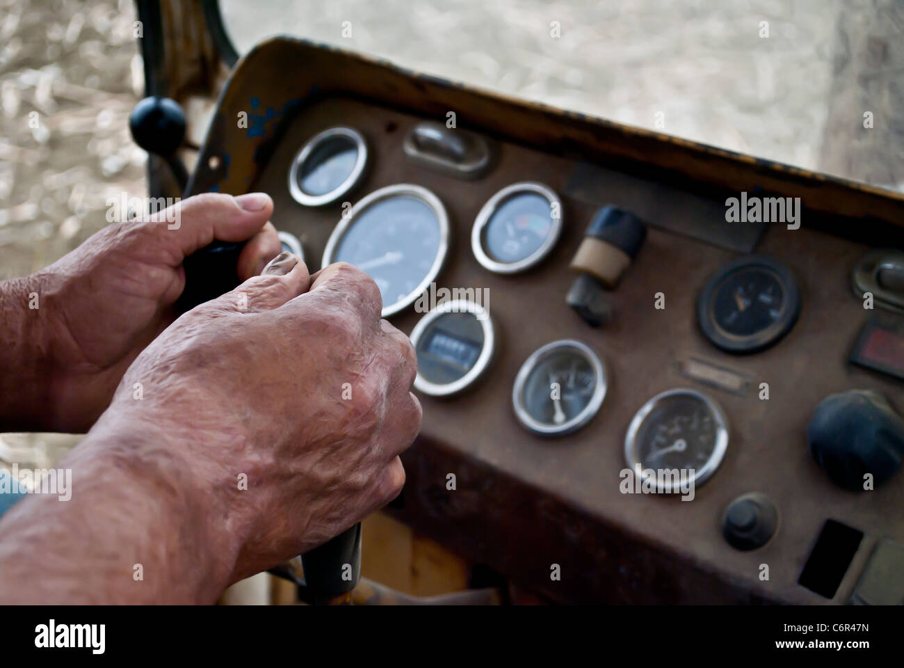 Hand tractor hi-res stock photography and images - Alamy