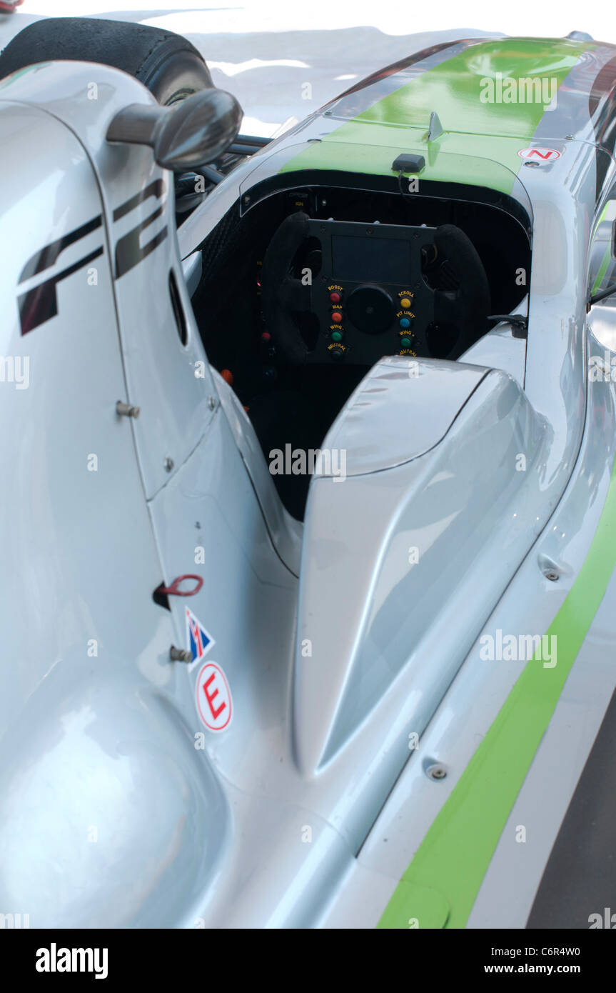 Formula two bolide. Vertical closeup image Stock Photo - Alamy