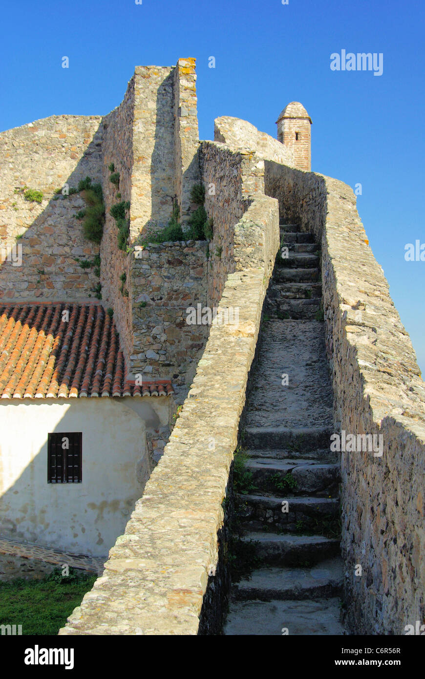 Old stone fortress of marvao hi-res stock photography and images - Alamy