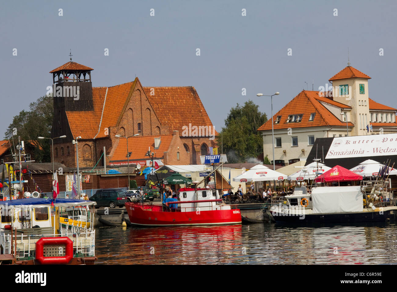 Arriving in Hel, Hel peninsula, Baltic Sea Poland Stock Photo - Alamy