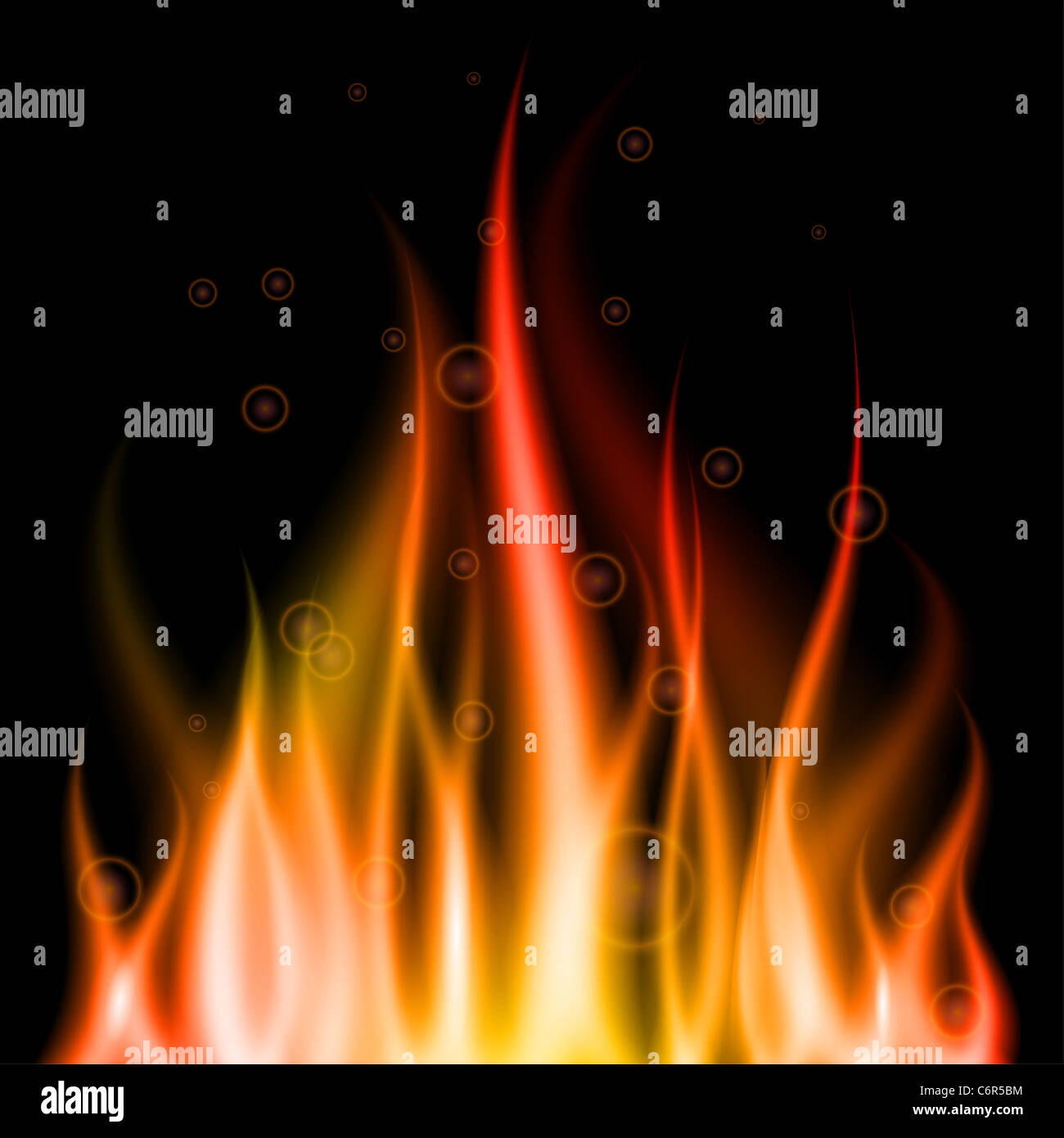 Abstract fire background, element for design, EPS10 vector illustration ...