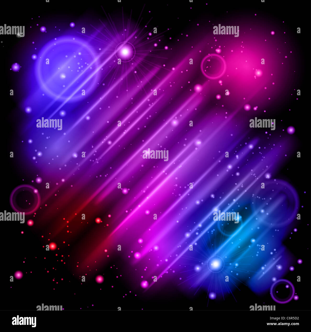 Abstract colorful template with aurora borealis, element for design ...