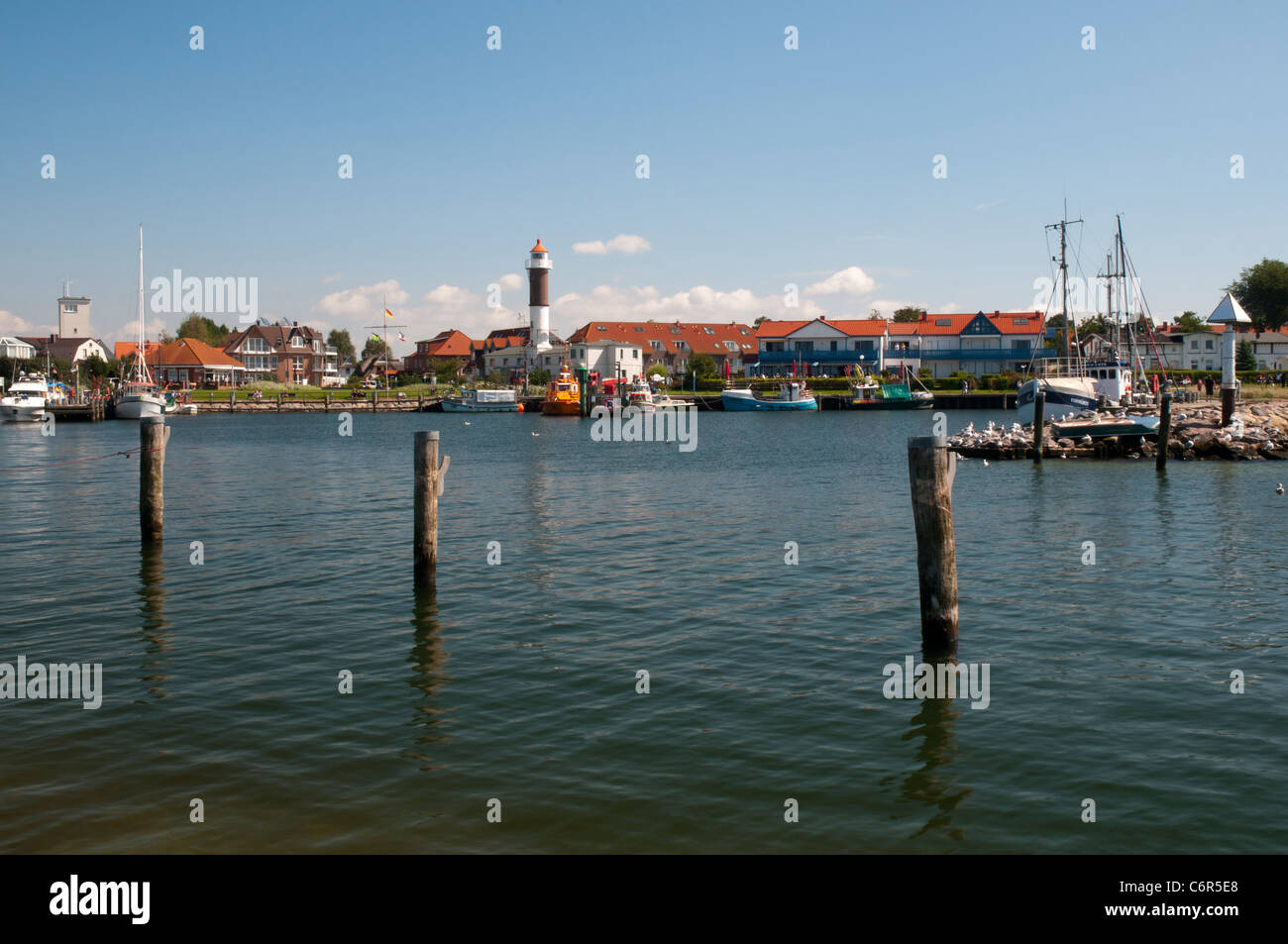 Lighthouse Timmendorf Strand, Isle of Poel, Baltic Sea, Mecklenburg ...