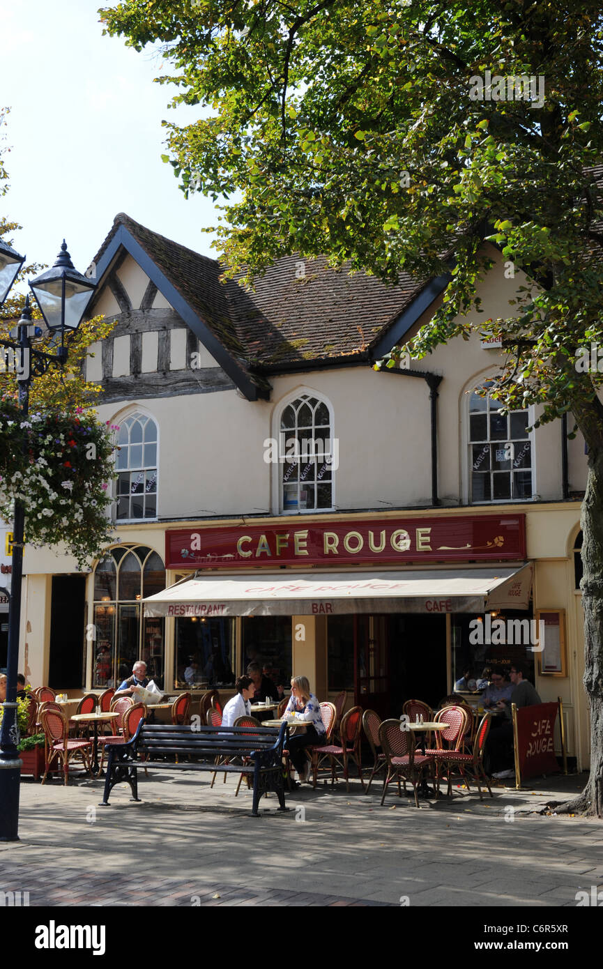 Solihull High Street in the West Midlands England Uk Stock Photo - Alamy