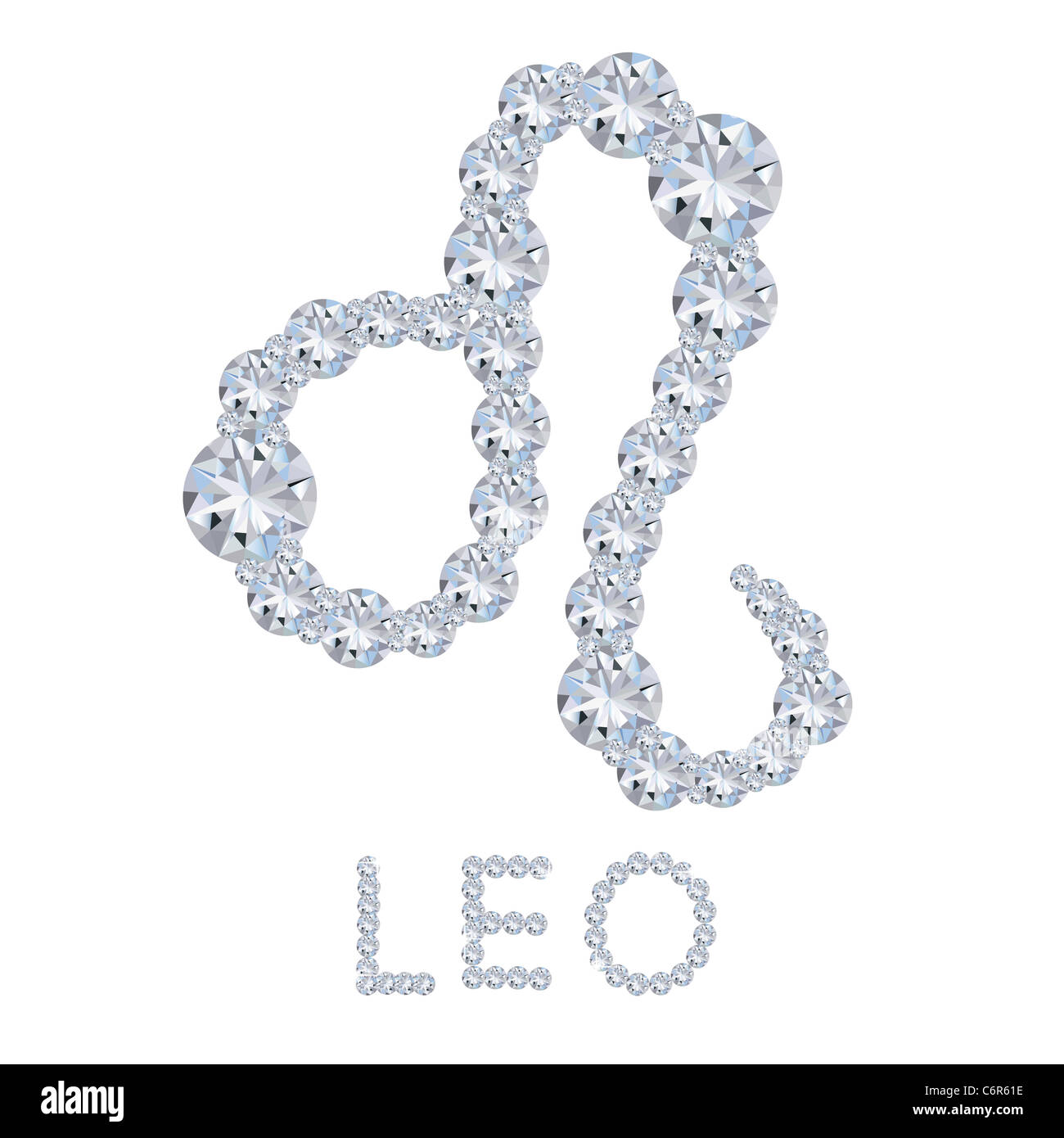 Zodiac sign of diamonds Stock Photo - Alamy