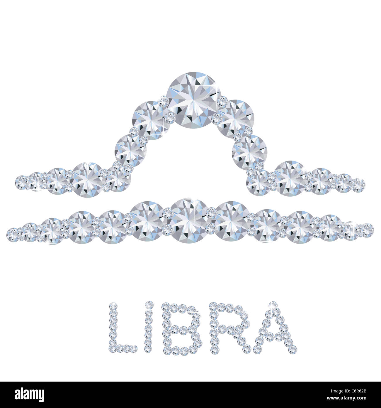 Zodiac sign of diamonds Stock Photo - Alamy