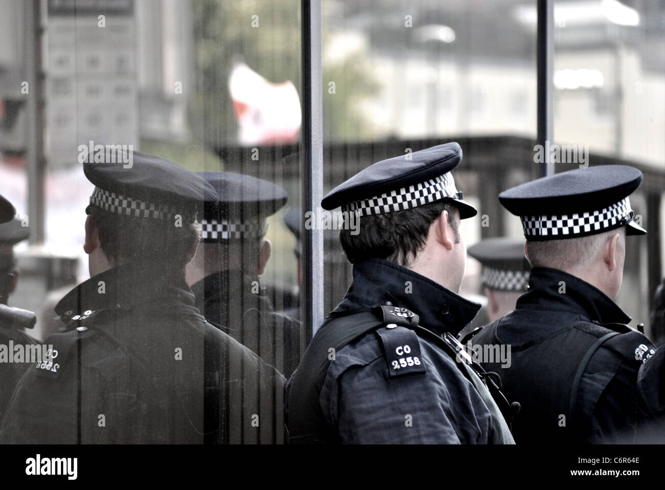 From far-right wing English Defense League protest and UAF counter ...