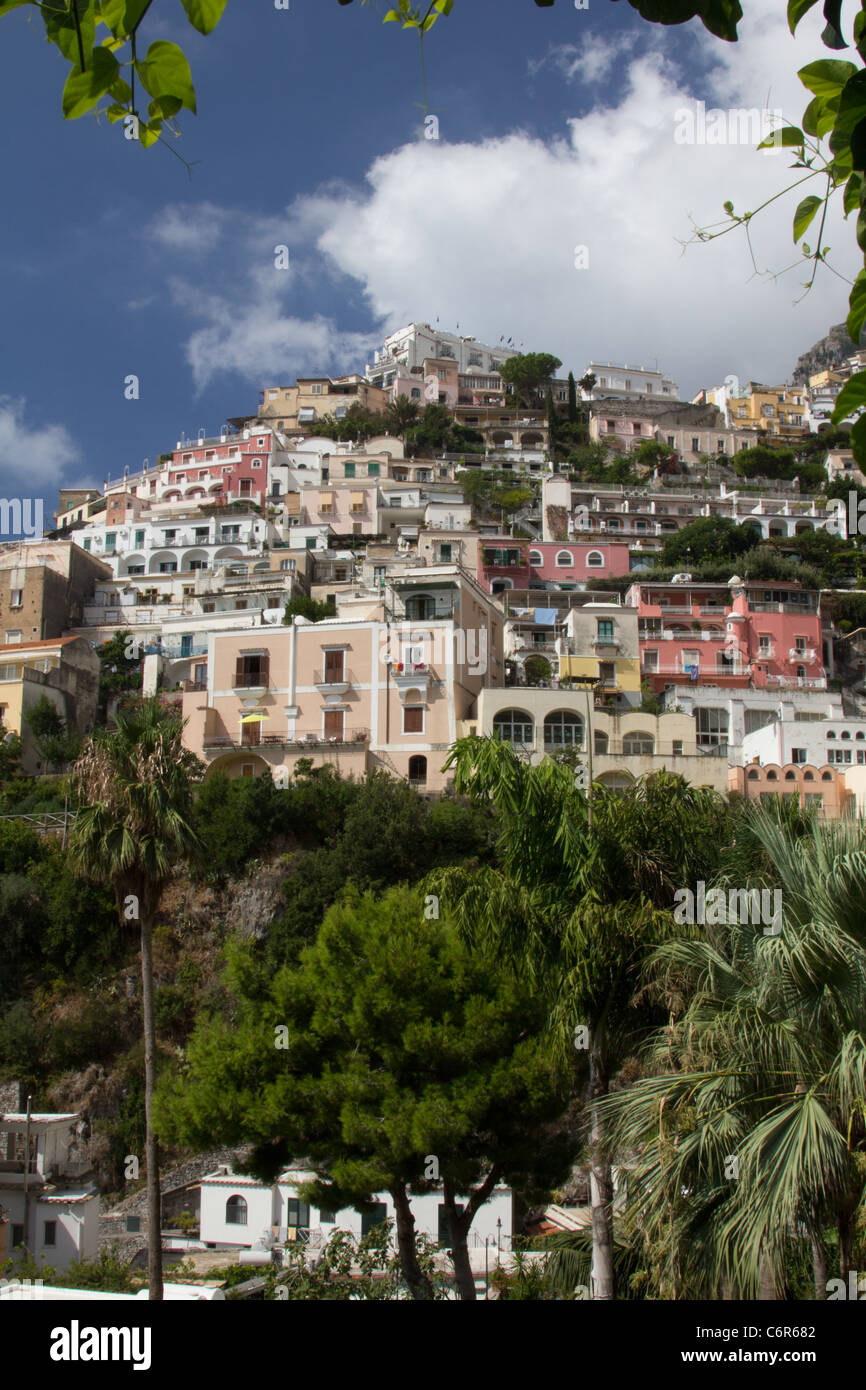 Positano buildings hi-res stock photography and images - Alamy