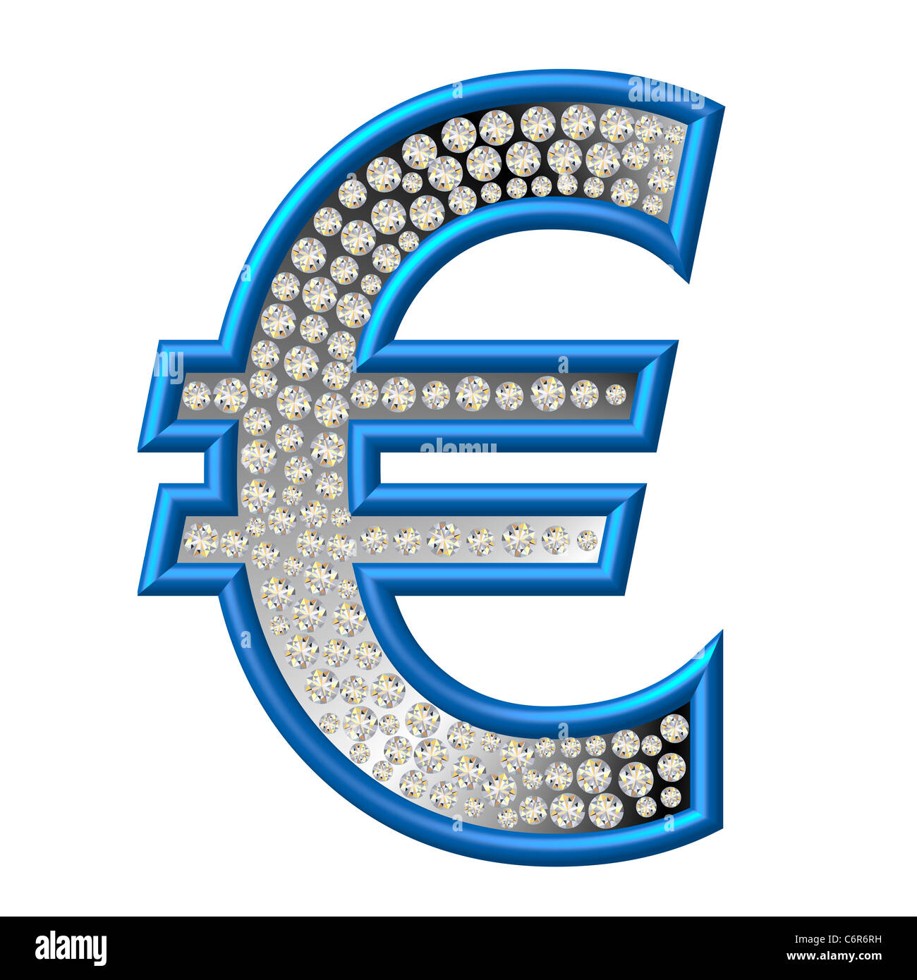 Euro sign diamond hi-res stock photography and images - Alamy