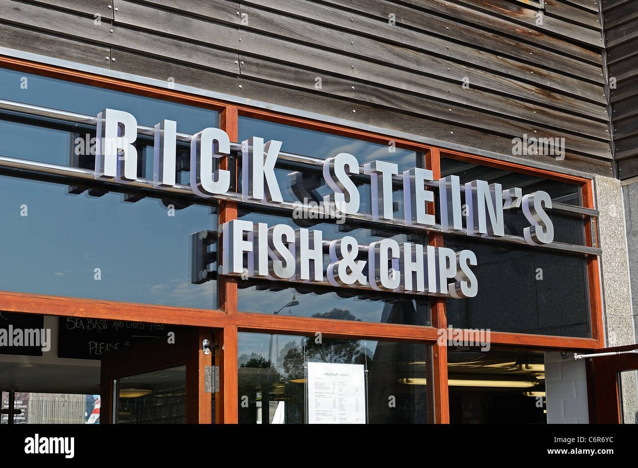 Fish chip shop sign hi-res stock photography and images - Alamy