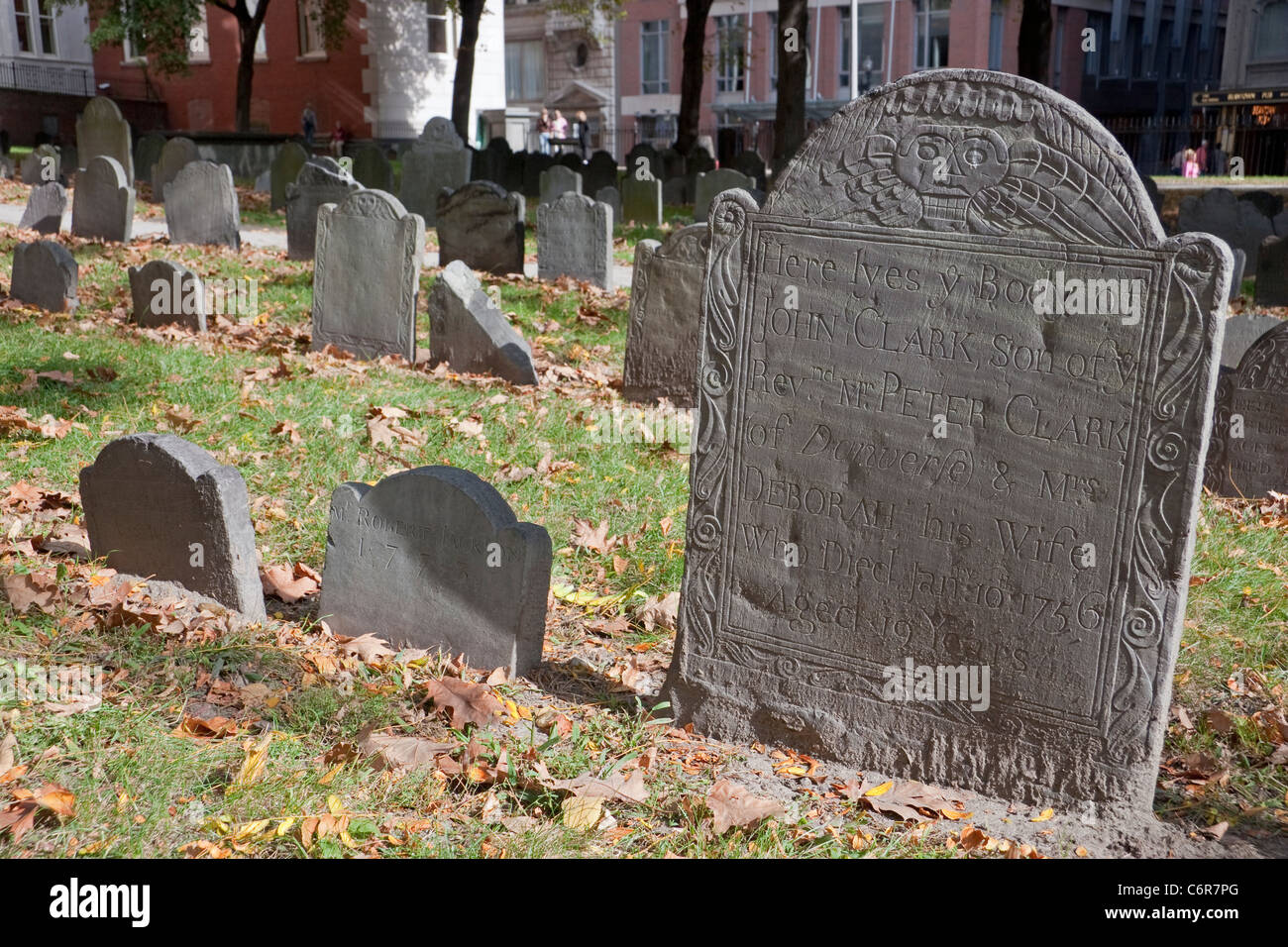 Old granary burying ground hi-res stock photography and images - Alamy