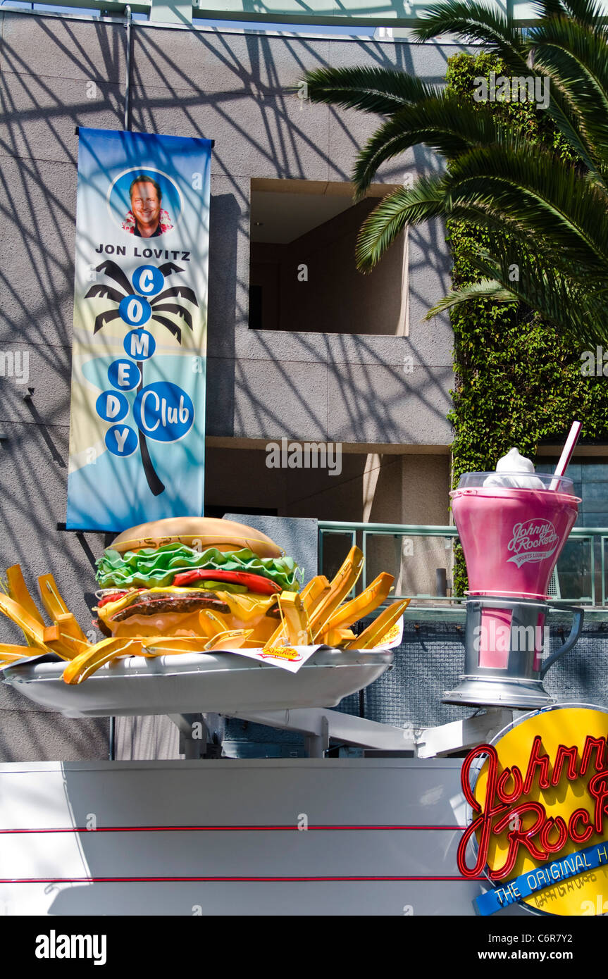 Fast Food Sign Stock Photo - Alamy