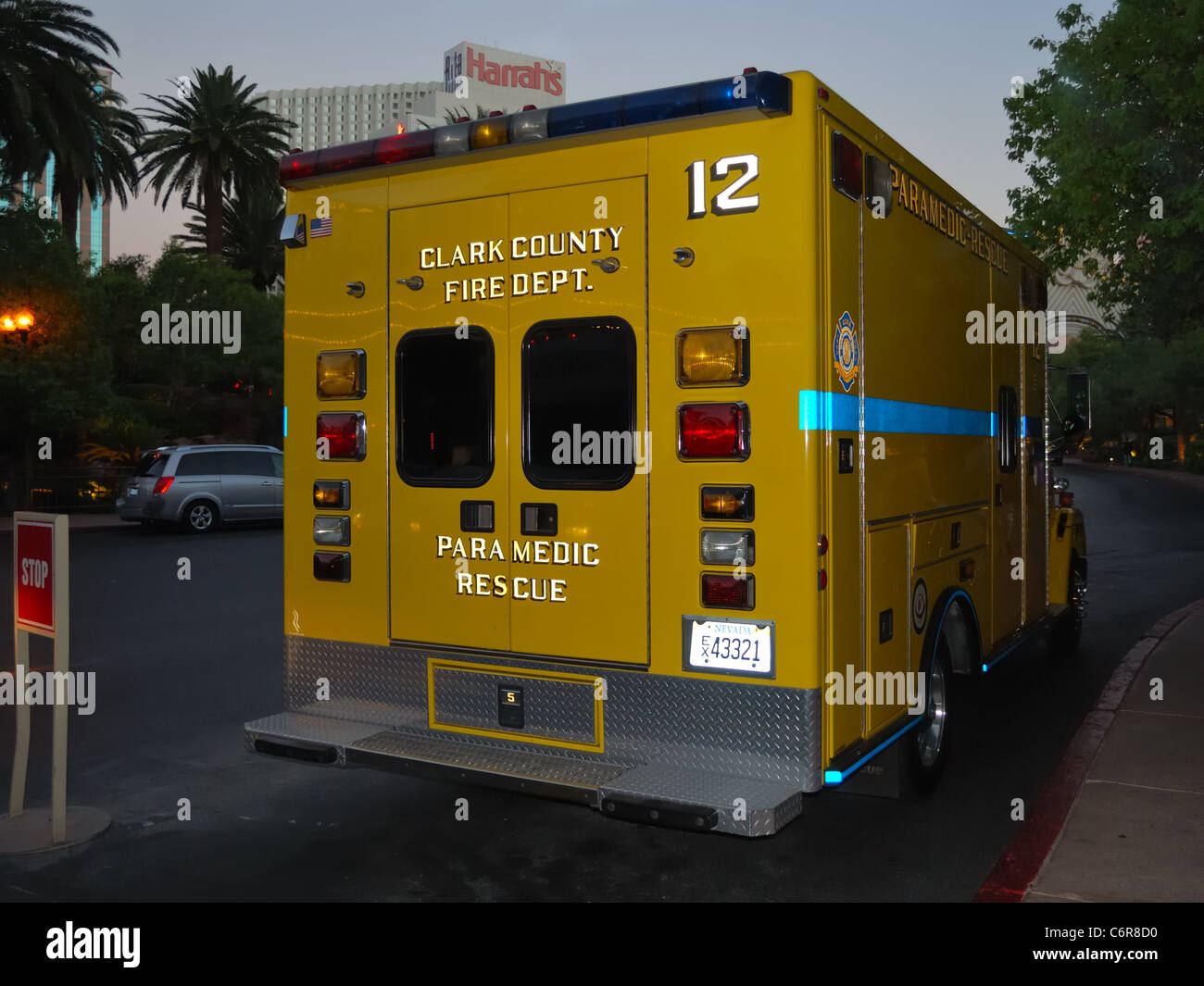 Paramedic vehicle in Las Vegas Stock Photo - Alamy