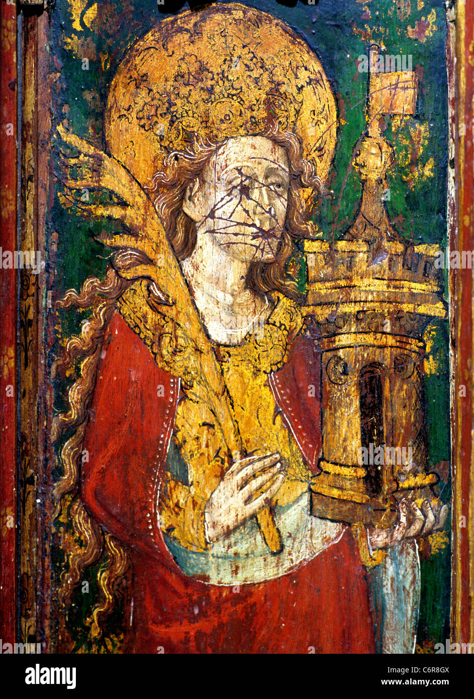 St barbara holding tower hi-res stock photography and images - Alamy