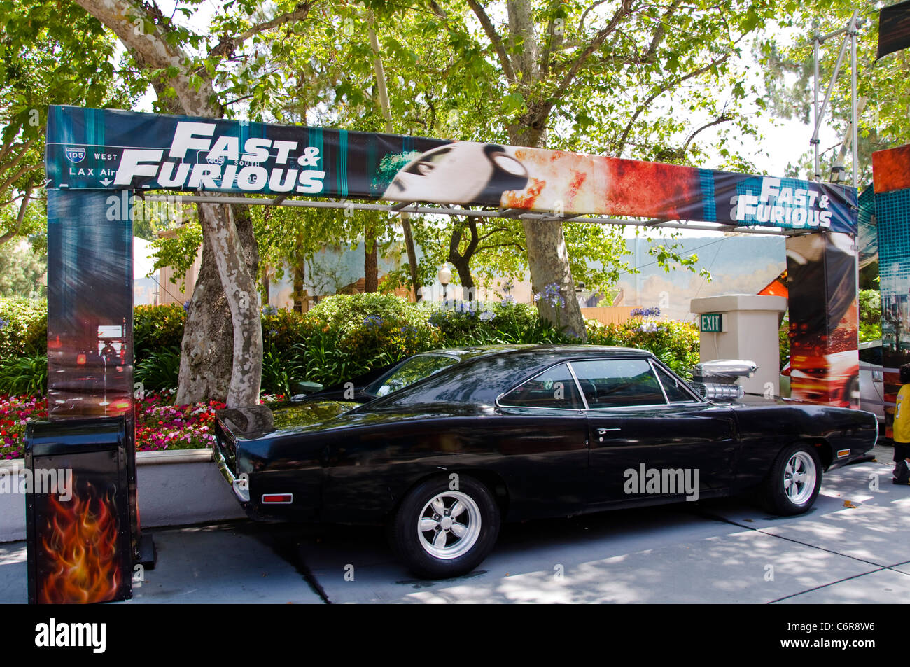 Movie car at Universal Studios Los Angeles, California, USA Stock Photo ...