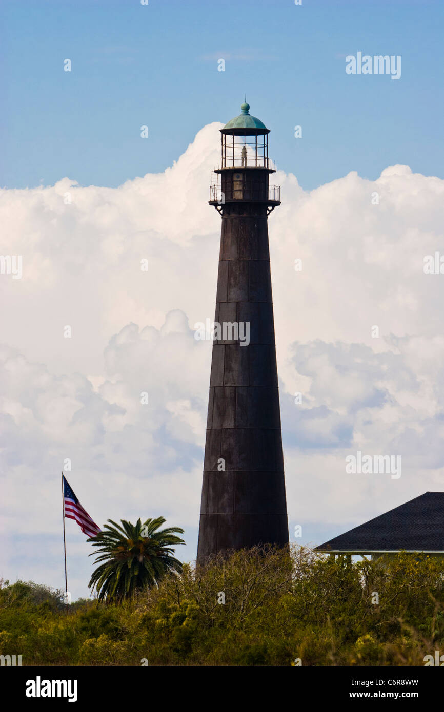 Bolivar Lighthouse Devastation On The Bolivar Peninsula