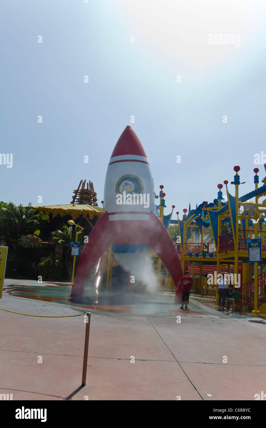 Rocket at Universal Studios Los Angeles, California, USA Stock Photo ...