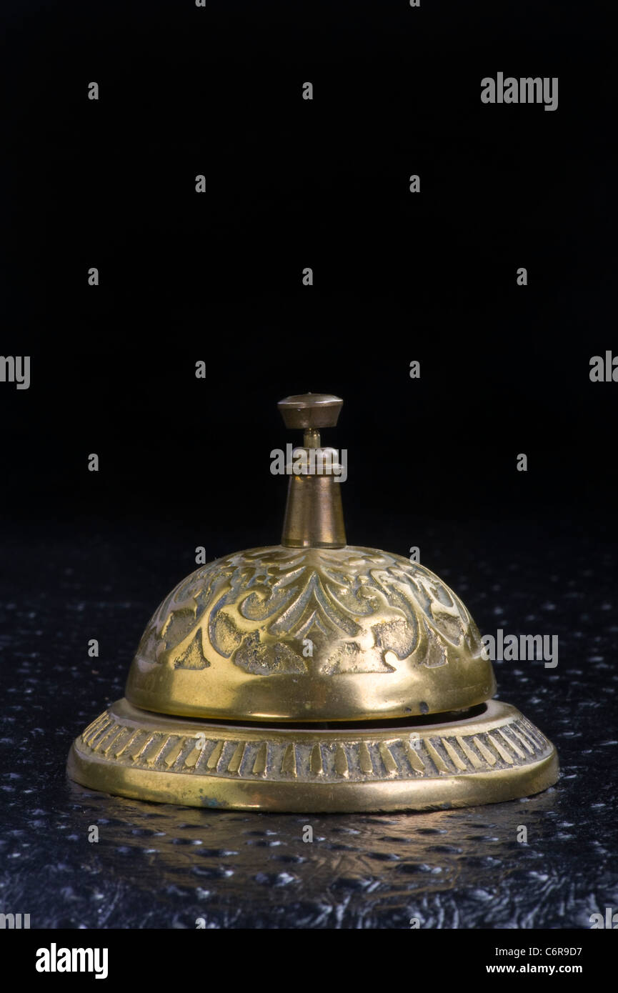 Antique Hotel Bell Ringer made in the 1930's Stock Photo - Alamy