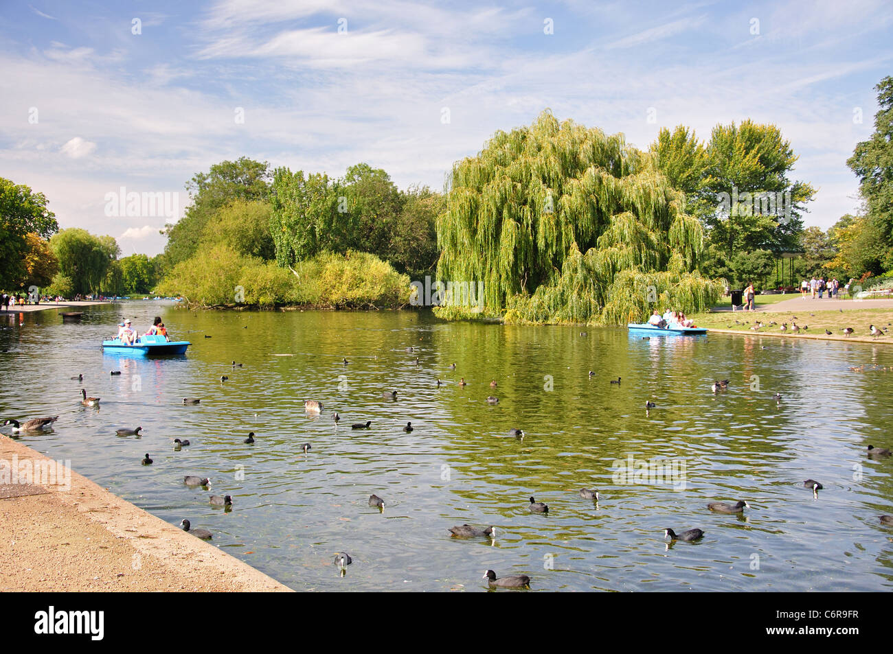 Boating Lake, Regent's Park, City of Westminster, London, Greater ...