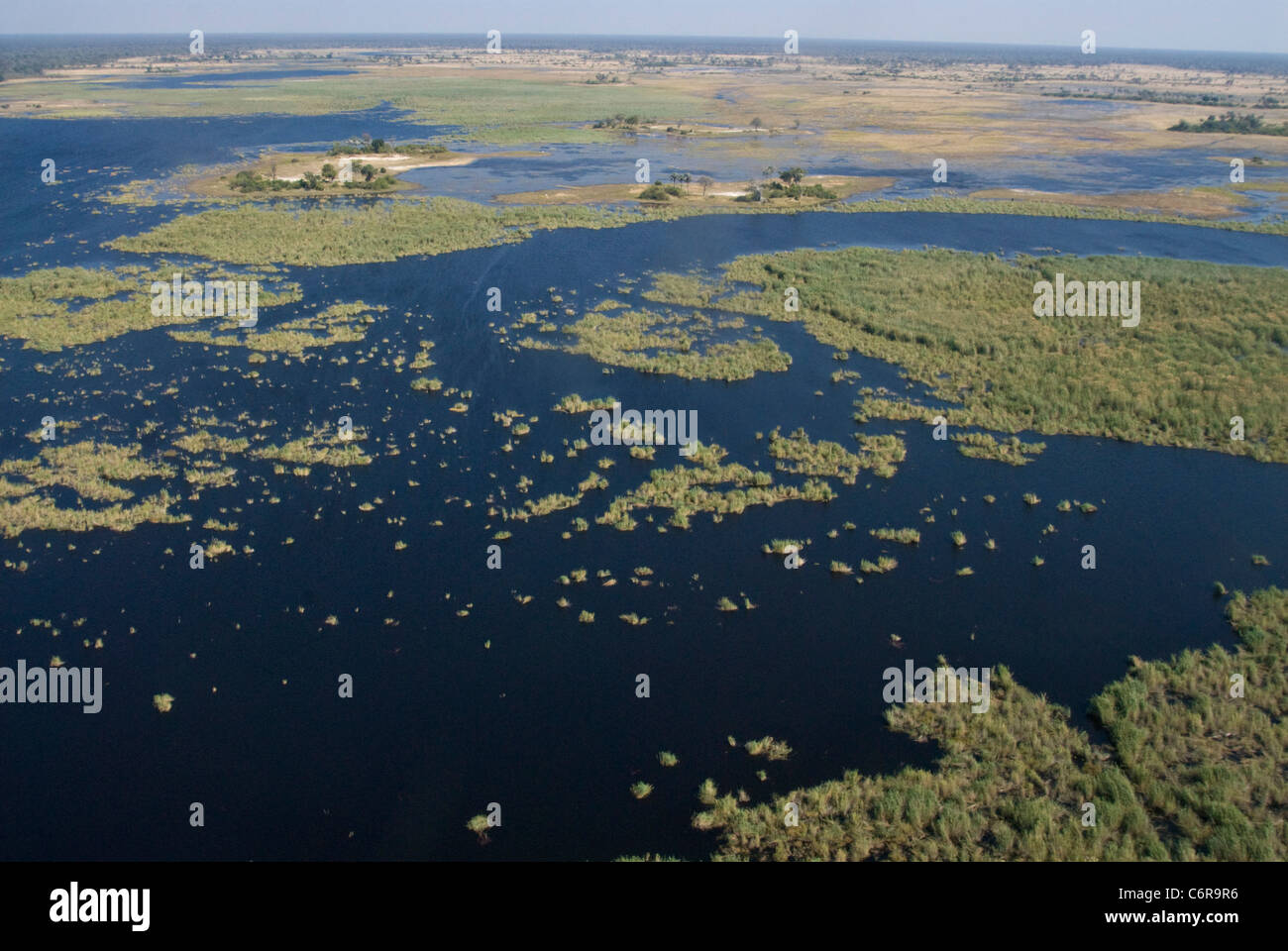 Aerial view over swamp hi-res stock photography and images - Alamy