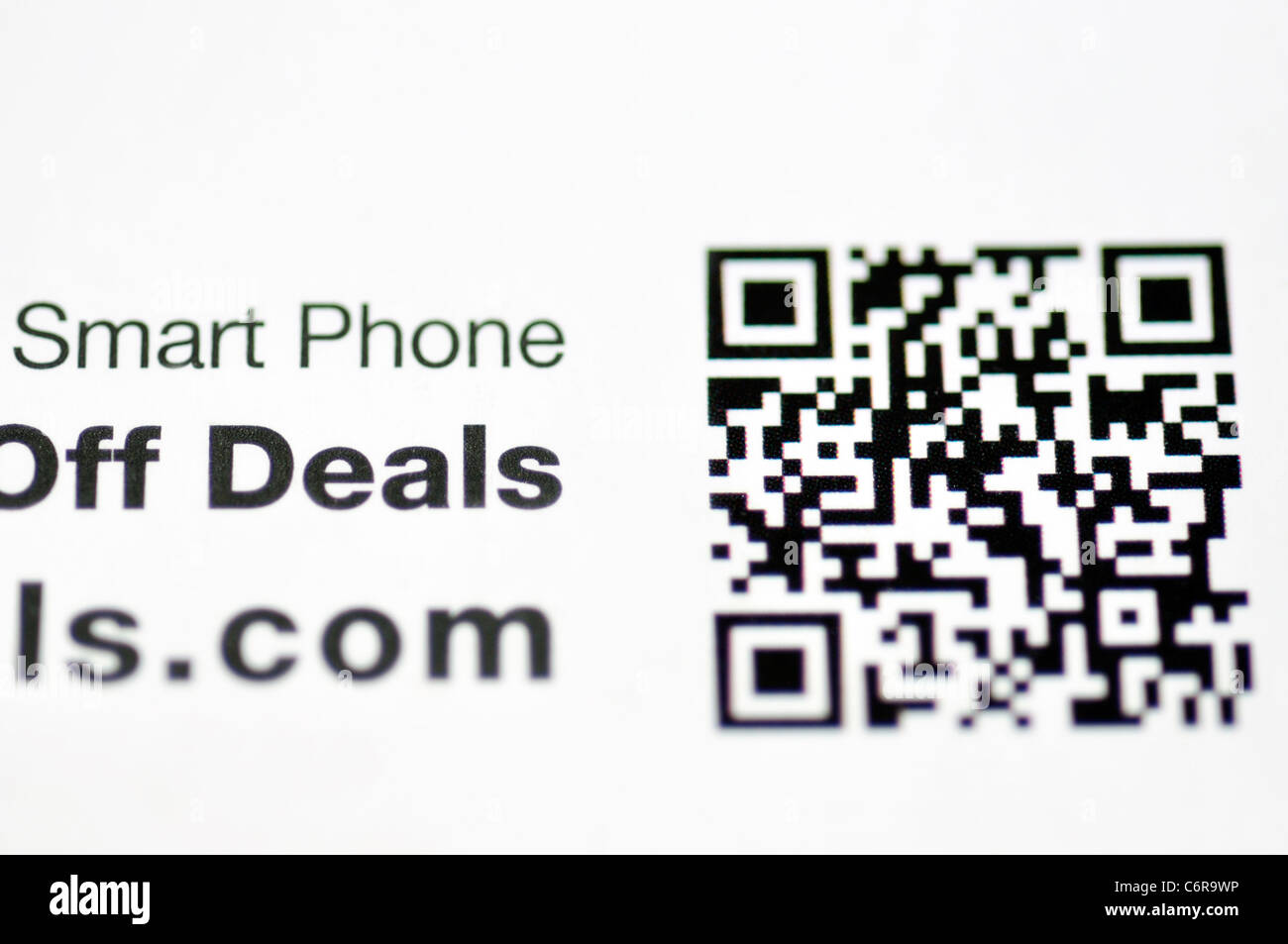 QR Quick Response code Stock Photo - Alamy