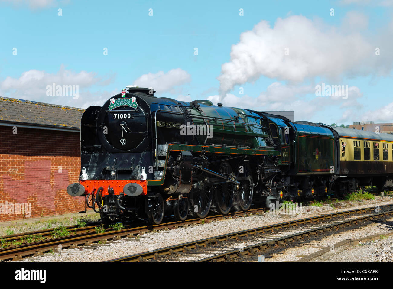 71000 duke of gloucester steam locomotive hi-res stock photography and ...