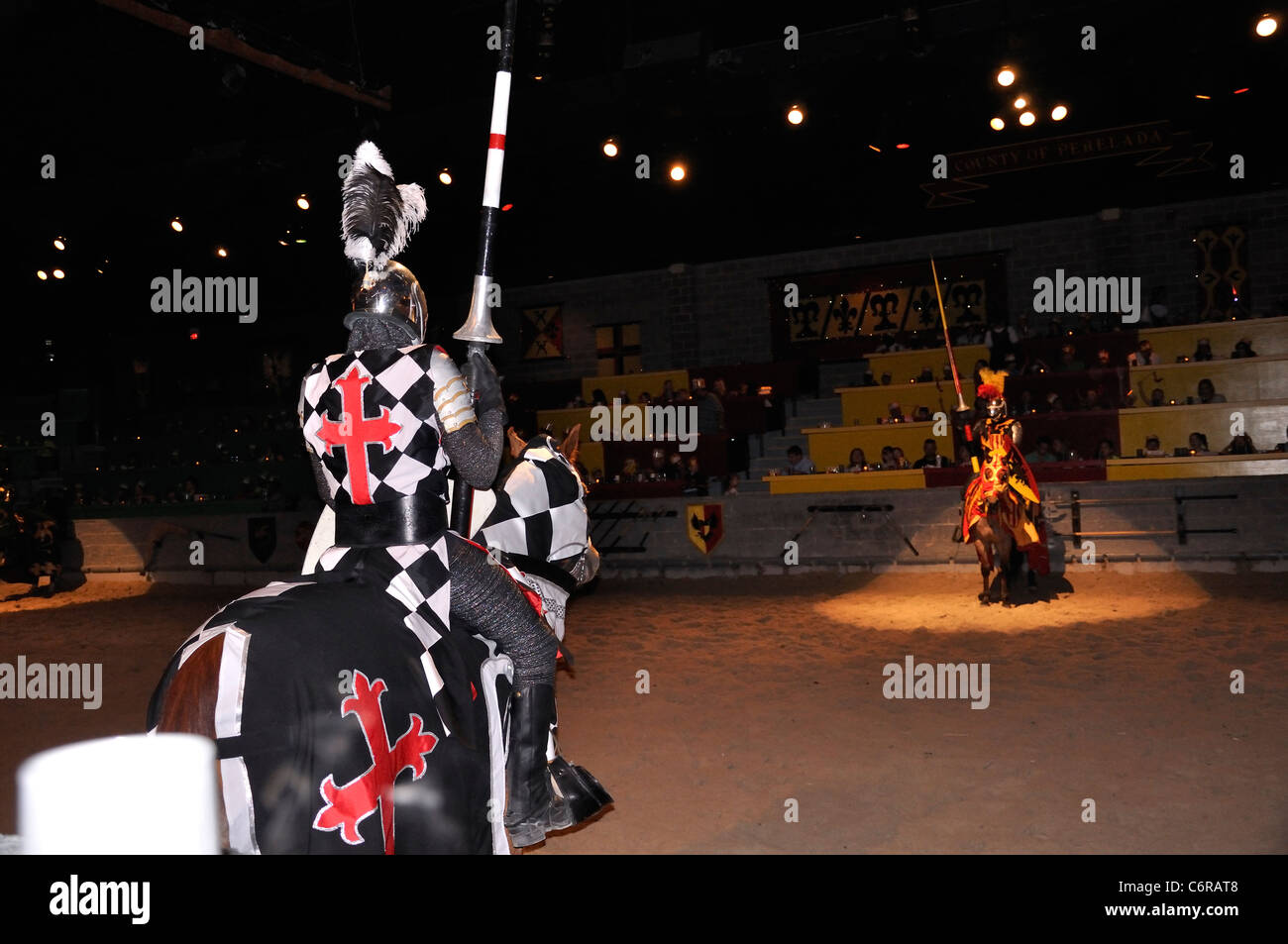 Medieval times dinner and tournament hi-res stock photography and ...