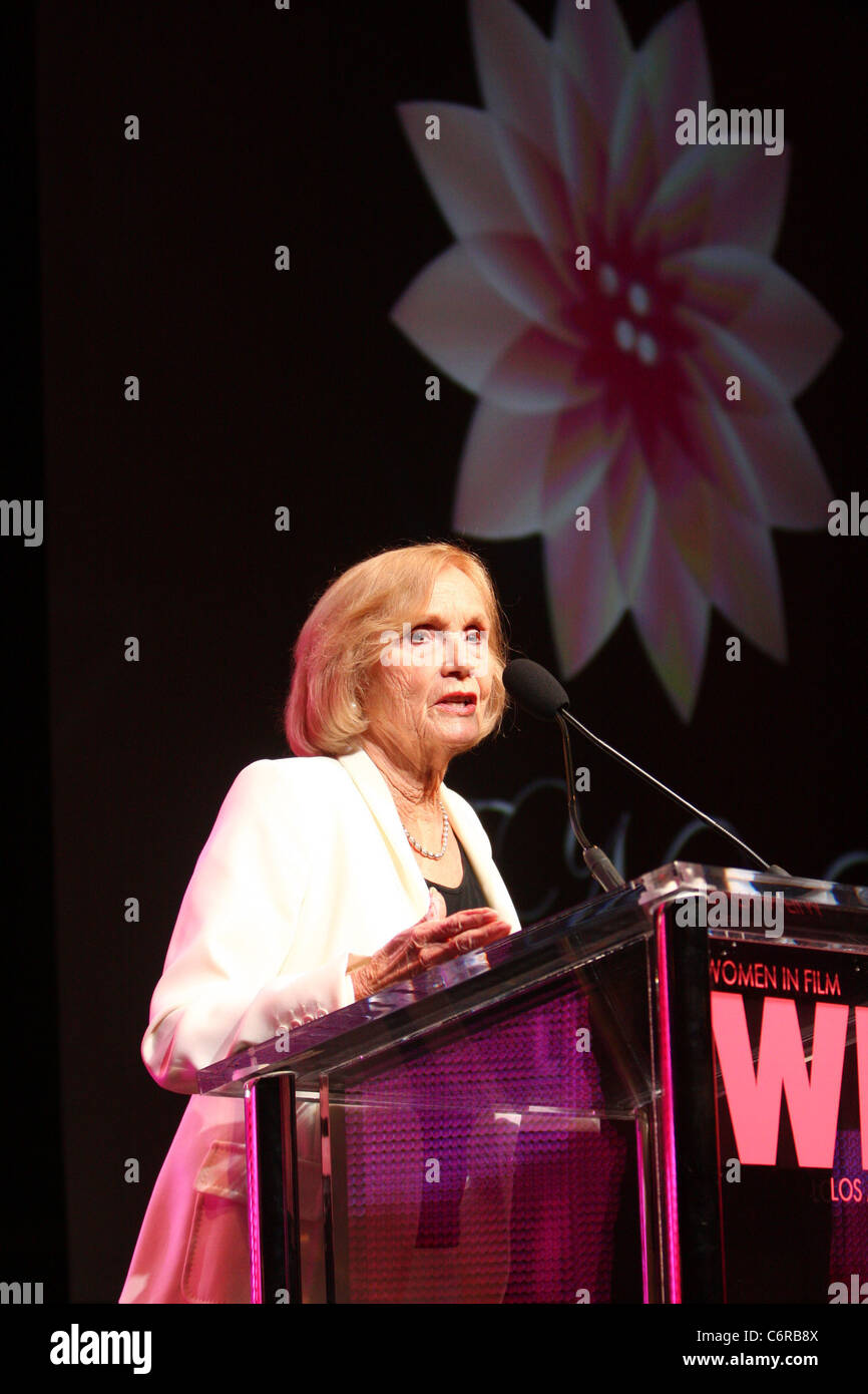 Eva Marie Saint 2010 Crystal + Lucy Awards: A New Era held at the Hyatt ...