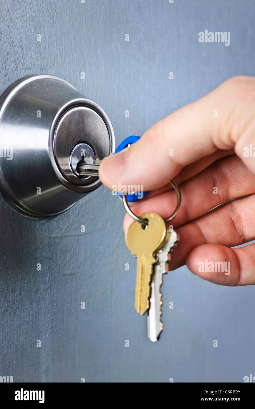 Hand lock hi-res stock photography and images - Alamy