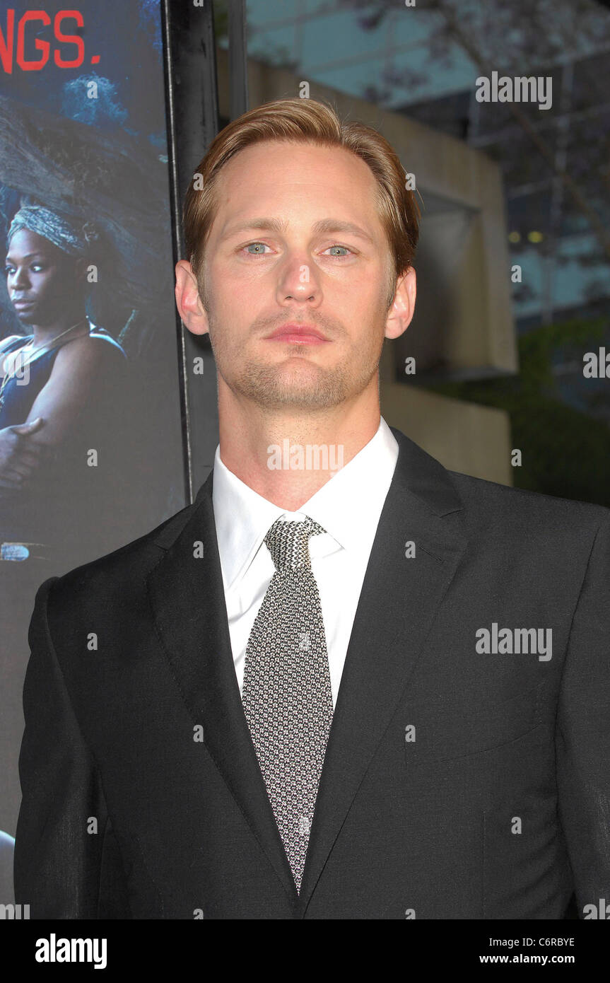 Alexander Skarsgard HBO's "True Blood" Season 3 Premiere at the ...