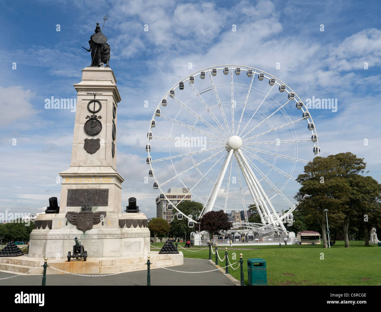 The wheel of Plymouth, a 60 meter observation wheel on the Hoe and the ...