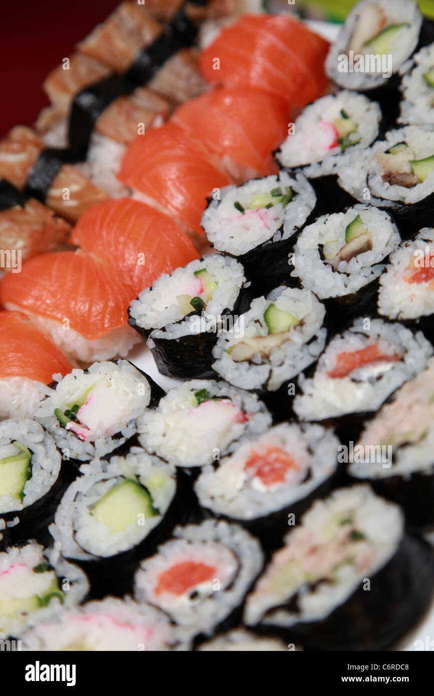 A selection of Sushi Stock Photo - Alamy