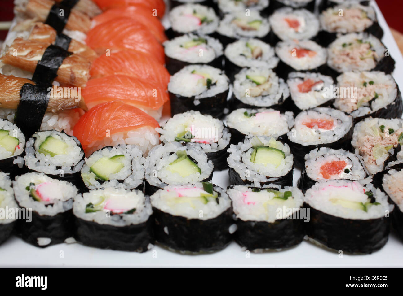 Selection of sushi hi-res stock photography and images - Alamy