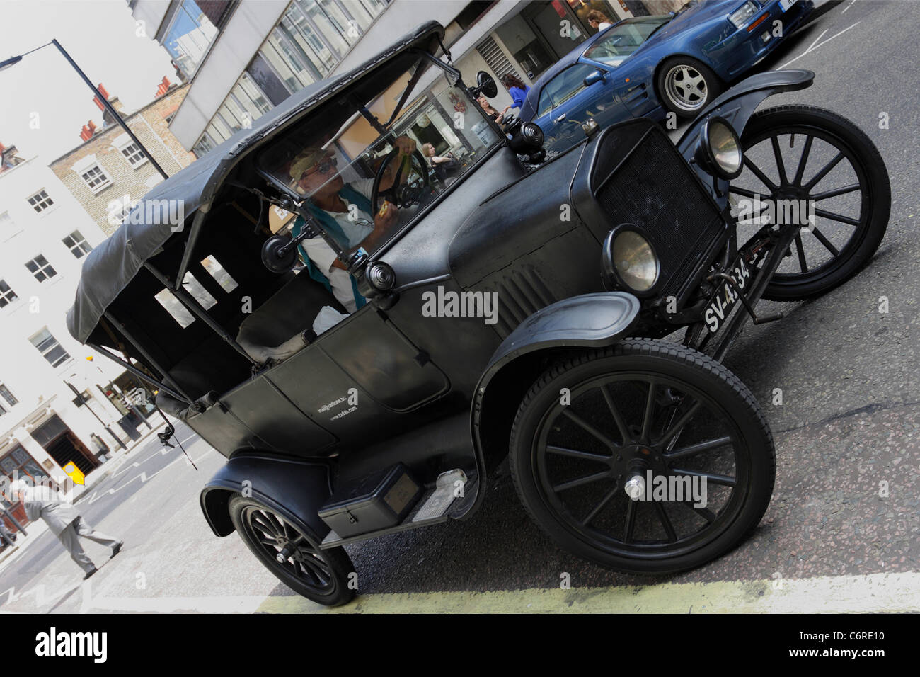 Wonderful example of an Ford Model T motor vehicle viewed in London ...