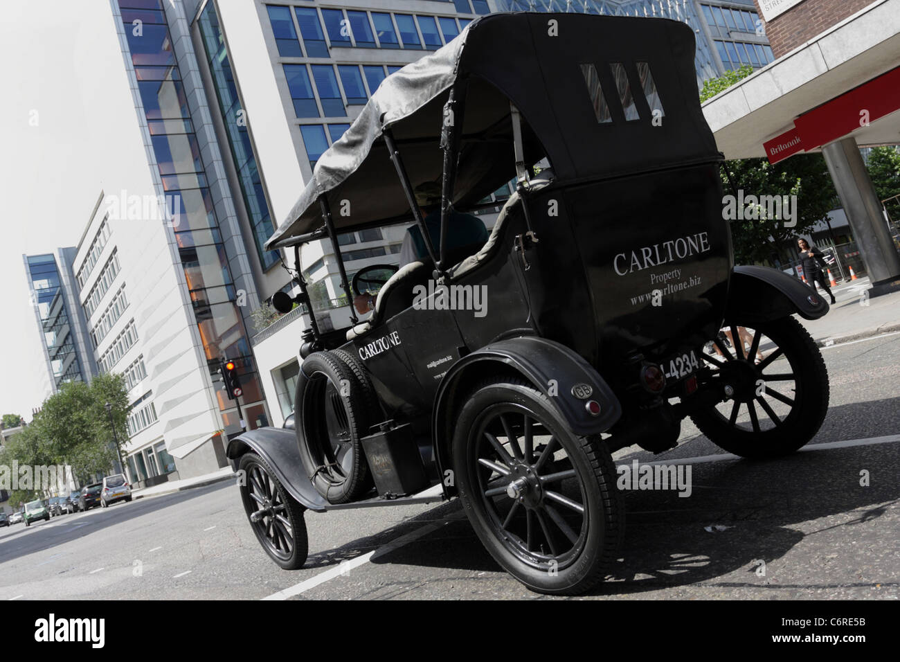 Wonderful example of an Ford Model T motor vehicle viewed in London ...