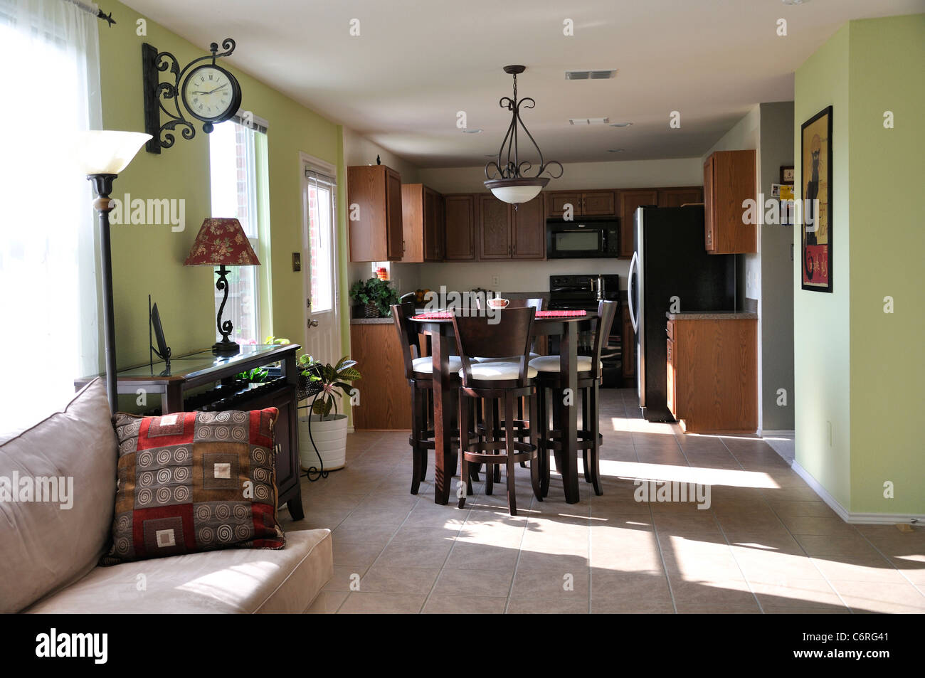 House interior, USA Stock Photo - Alamy