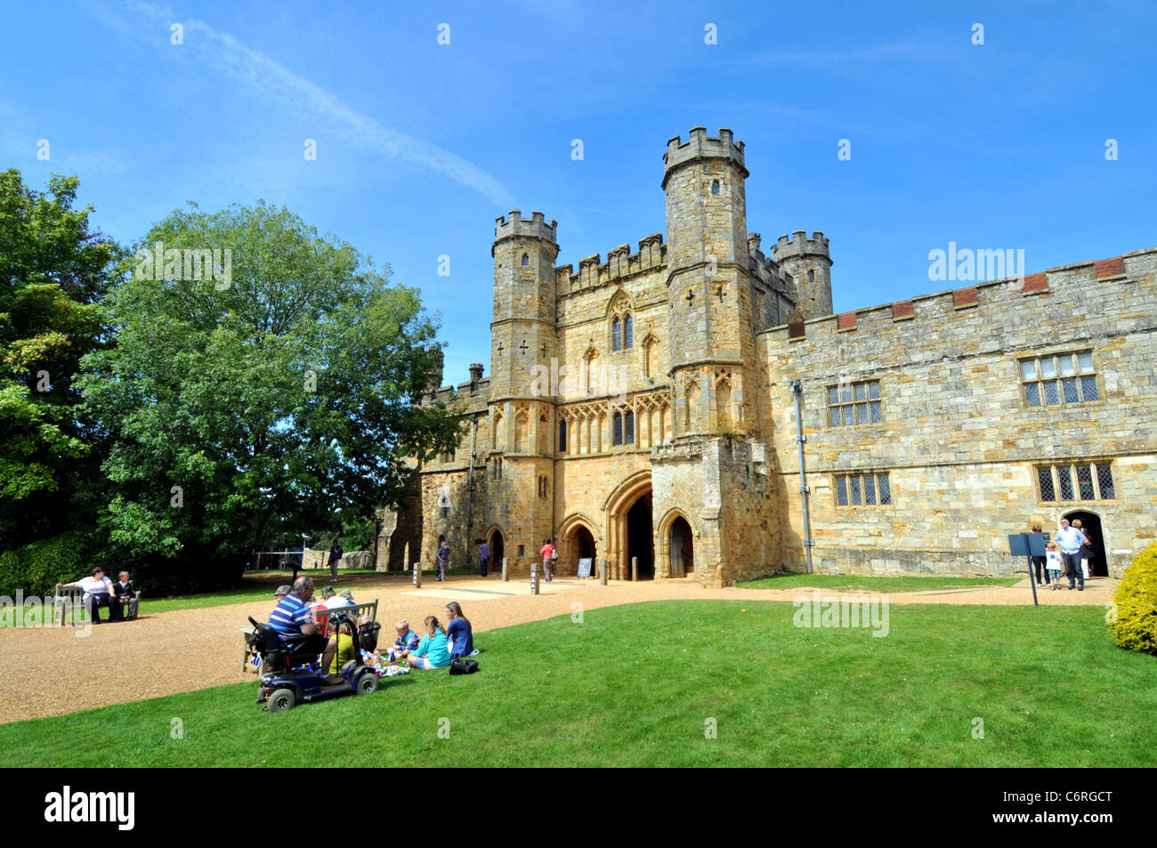 Battle Abbey in Battle, scene of the Battle of Hastings in 1066, East ...