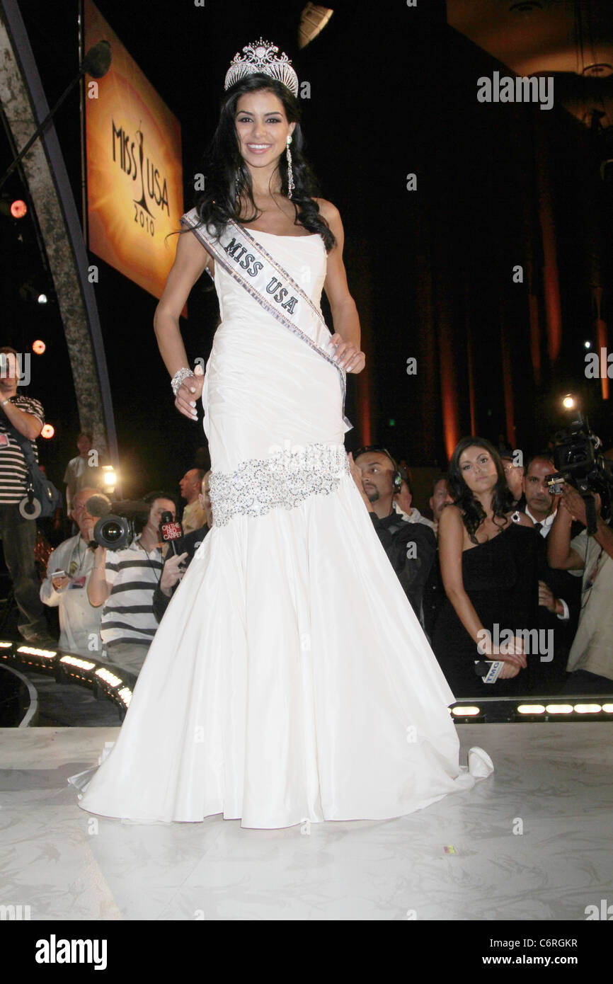 Miss USA 2010, Rima Fakih arrives at the Miss USA 2010 pageant at ...