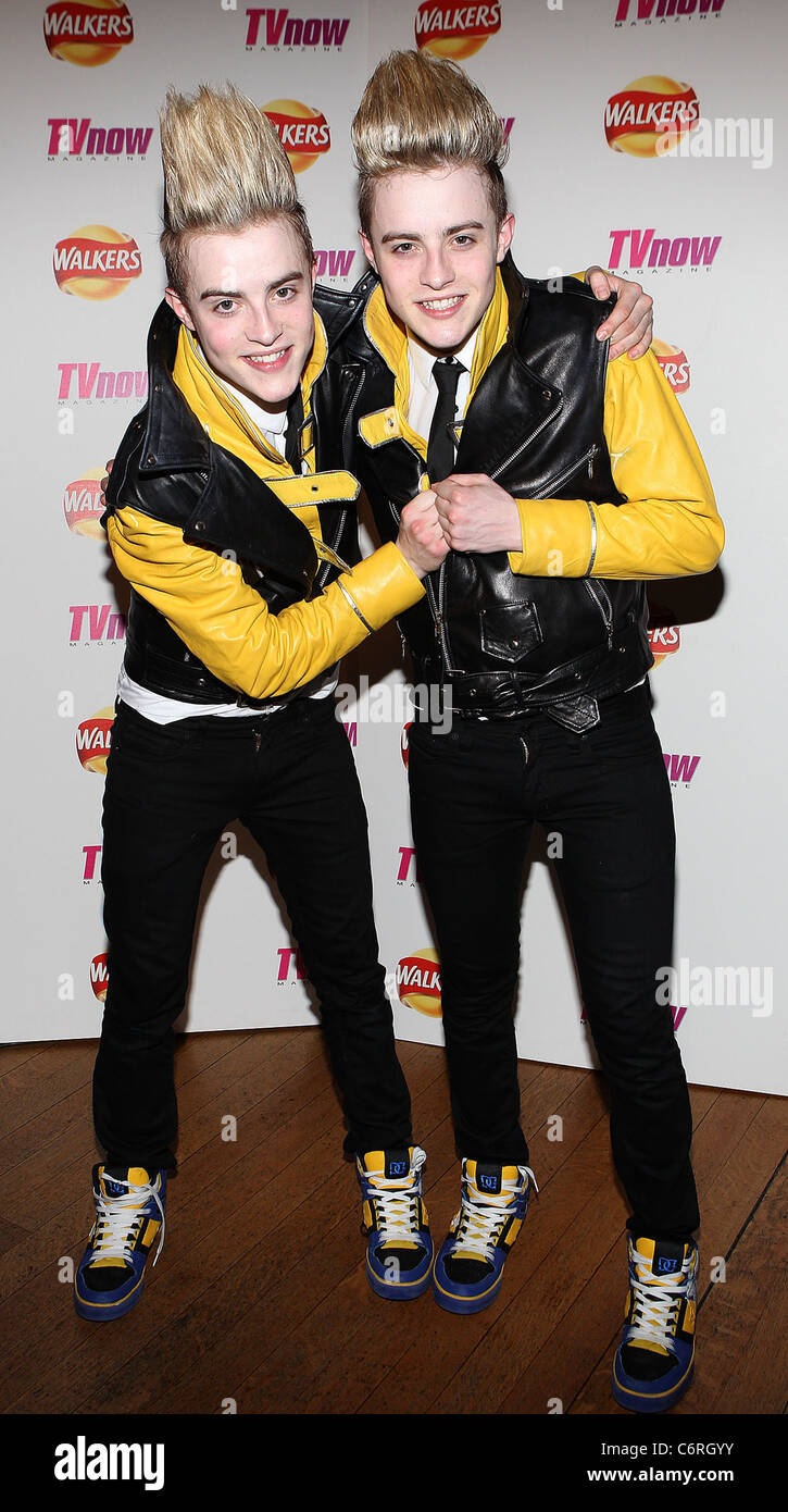John Grimes, Edward Grimes aka Jedward performing at 'The Walkers TV ...