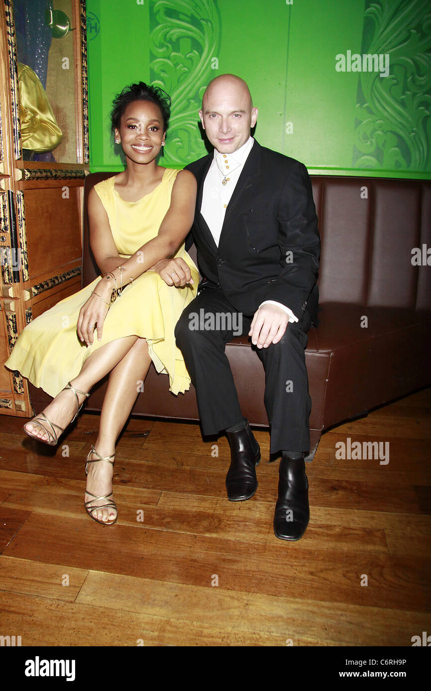 Anika Noni Rose and Michael Cerveris attending The 2010 Village Voice ...