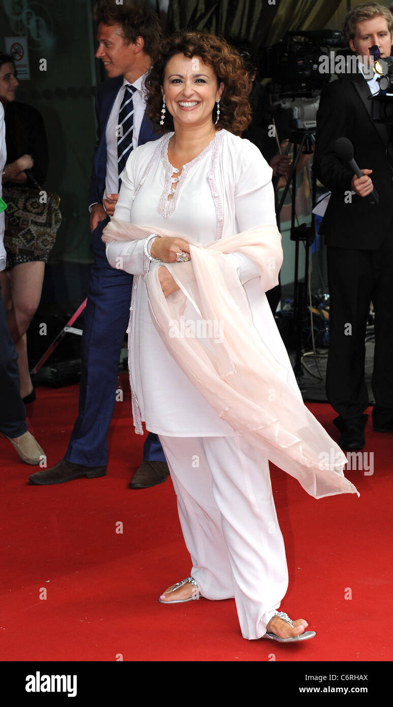 Nadia Sawalha Arabia 3D - UK film premiere held at the BFI IMAX. London ...