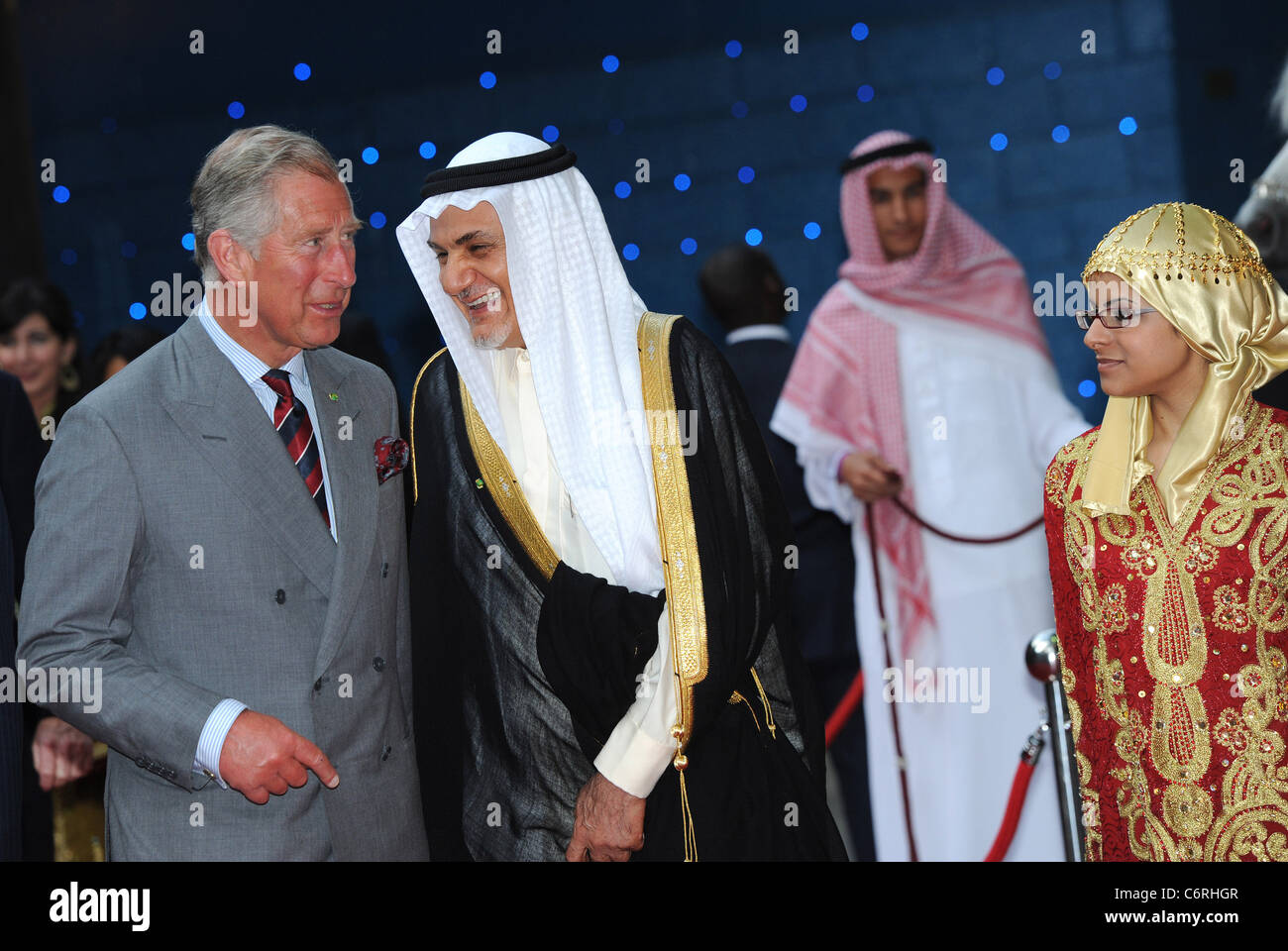 HRH Prince Charles, The Prince Of Wales, and the HRH Prince Turki Al ...