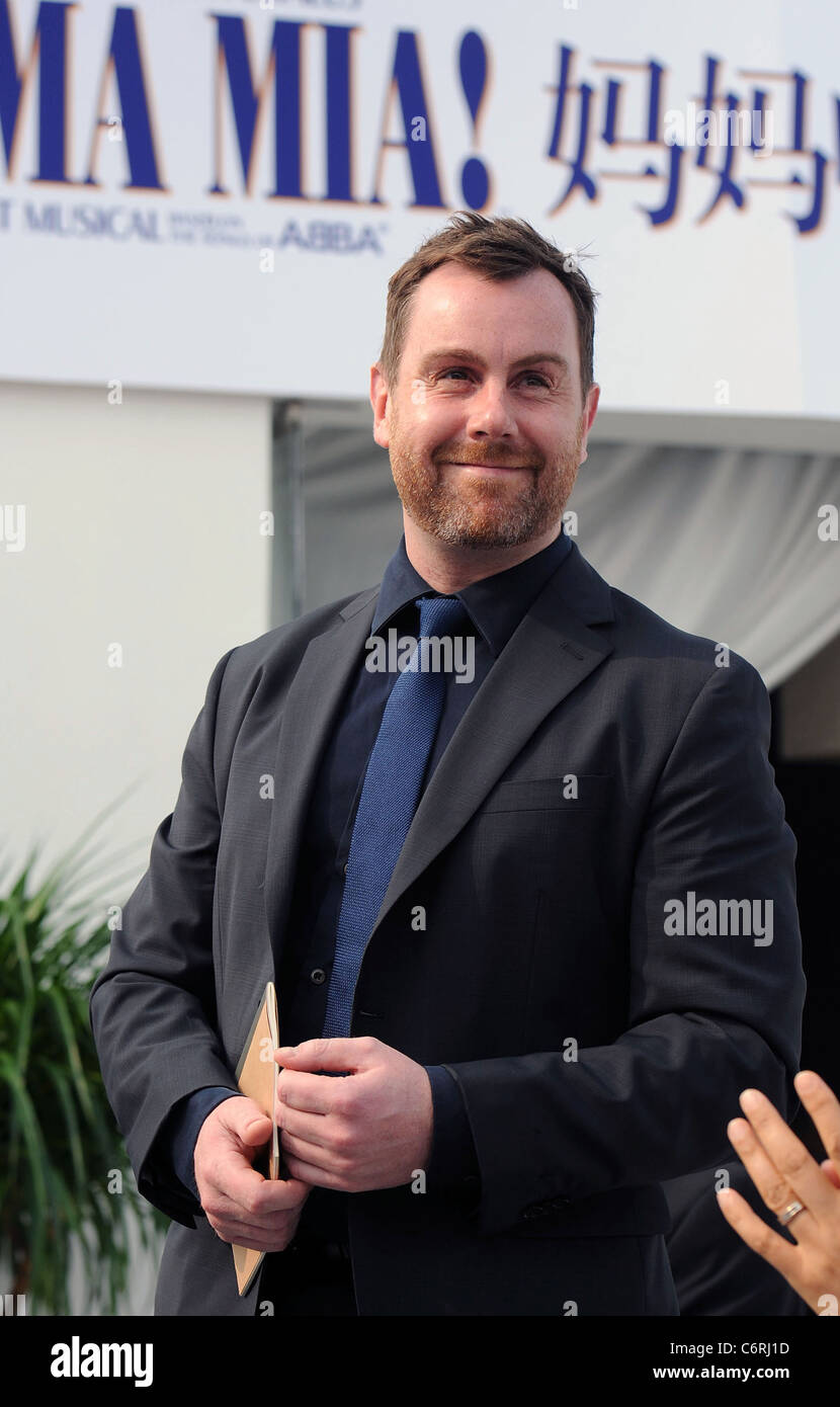 British director paul garrington attends a mamma mia signing beijing hi ...