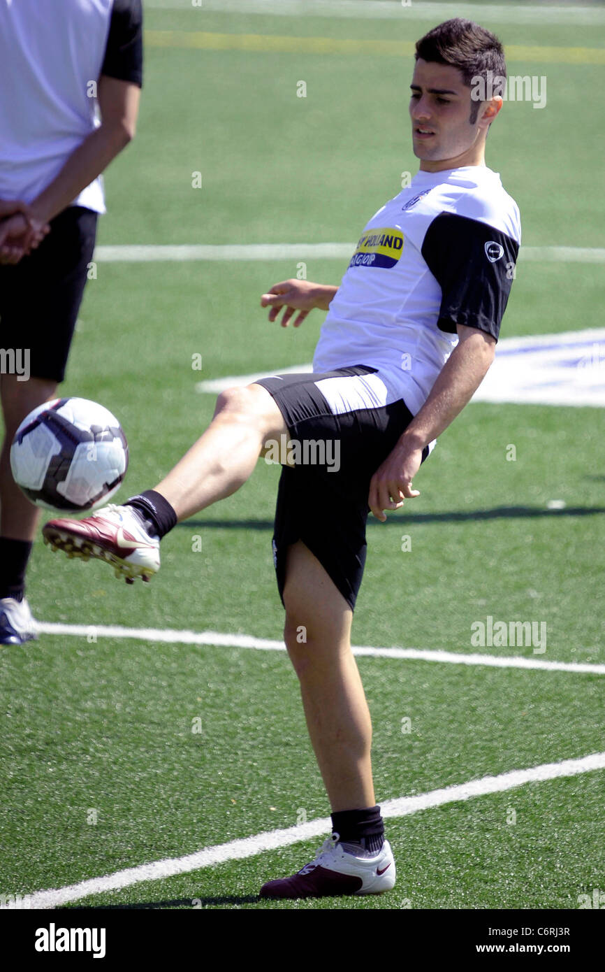 Luca Belcasto Juventus training for the Toronto Soccer Showcase ...